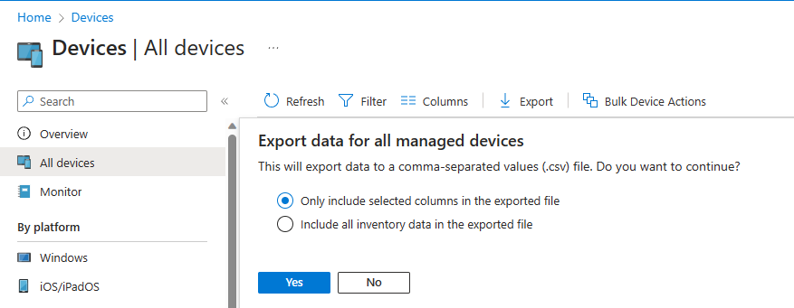Report Intune Configuration Policies assigned to devices - Sysadmin Paul